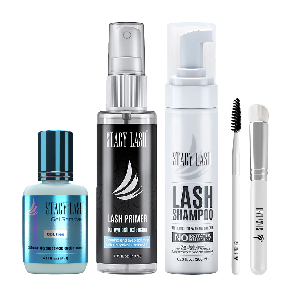 Stacy Lash Bundle: Primer 40ml & Gel Remover 15ml/0.51 fl.oz & Lash ...